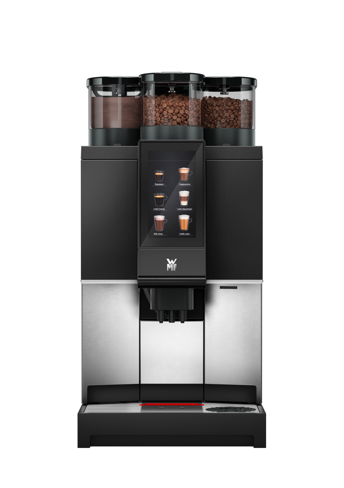 WMF 1300S Smart Milk, 2 kværn og toppingbeholder - Bean to cup - Nimand A/S
